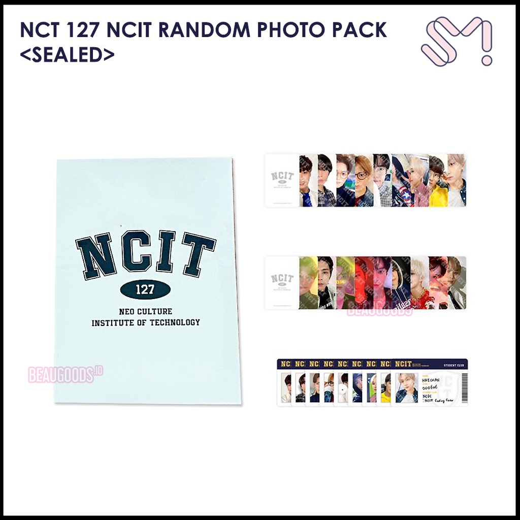 Nct 127 NCIT Random Photo Pack - Official Merchandise | Shopee Philippines