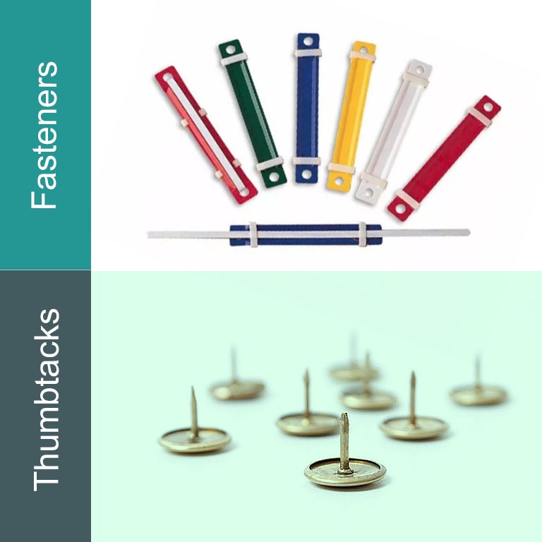 Thumbtacks (2Doz) / Fasteners (1Box) | Shopee Philippines
