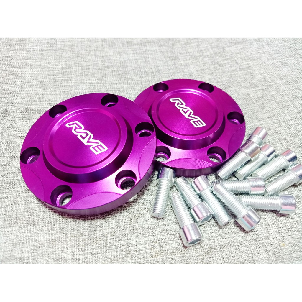 High Hub Cap D-max Front Rave Purple (1 Pair) | Shopee Philippines