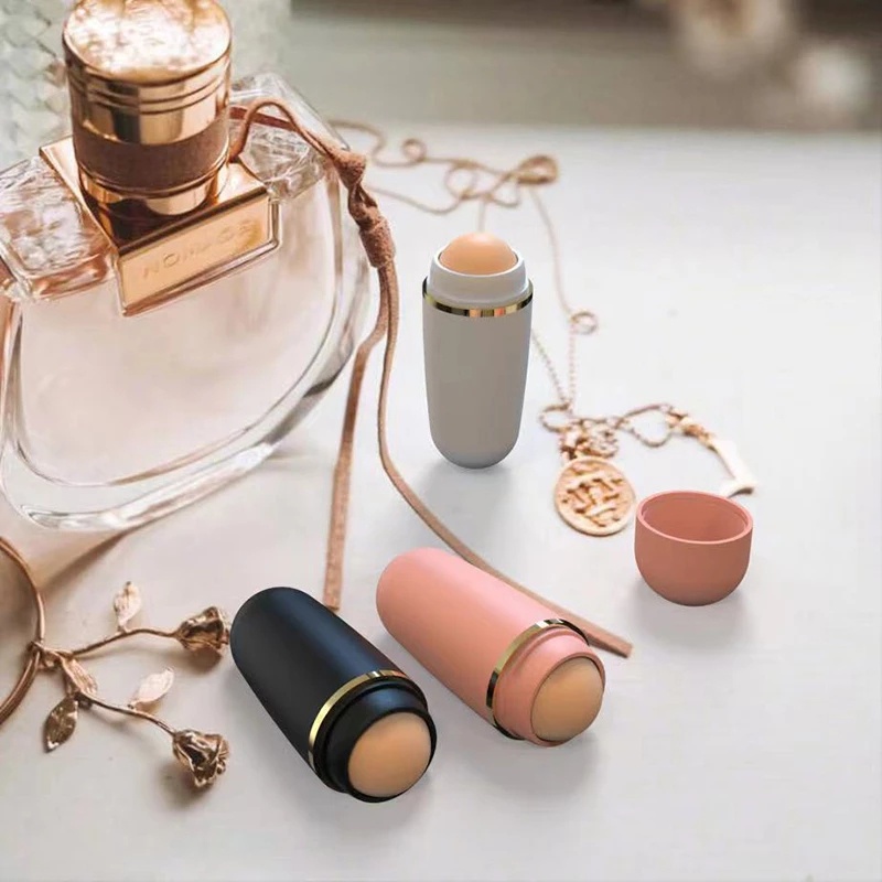 Face Oil Absorbing Roller Volcanic Stone Shrinking Pores Face T-Zone ...