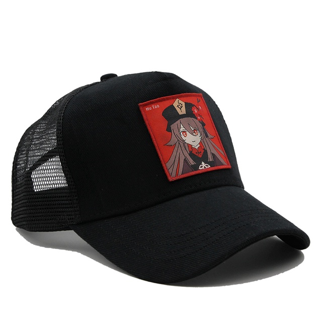 Hu Tao baseball cap Genshin Impact hat Cosplay Game Shade Hats Ladies ...