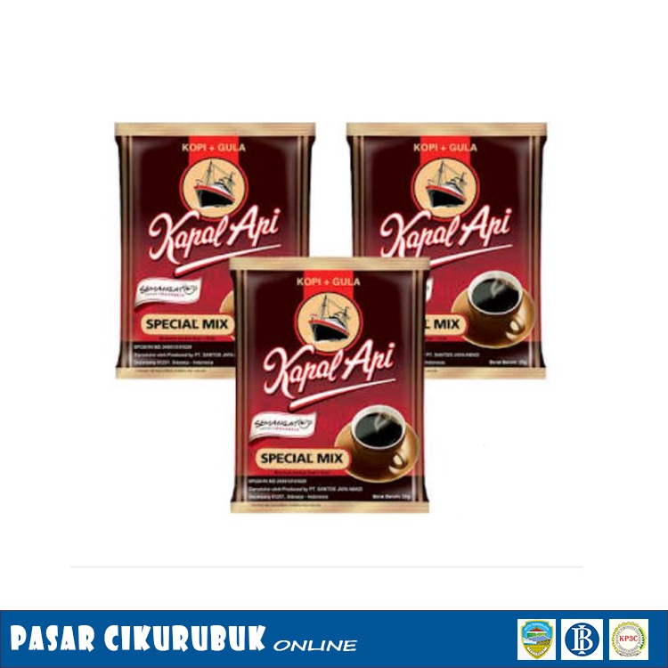 Kapal Api Coffee Special Mix 25 g X 10 Pcs | Shopee Philippines
