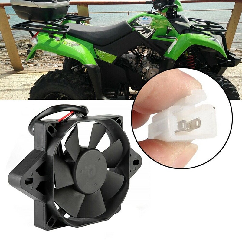 12V Electric Engine Cooling Fan Radiator Motorcycle ATV Go Kart Quad ...