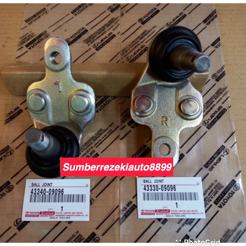 Lower lower Ball joint toyota camry alphard harrier original 1 set right and left | Shopee ...