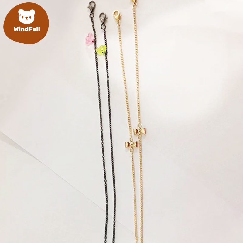 Sling Mask Necklace Hanging Type Mask Sling Mask Chain Pearl WF ...