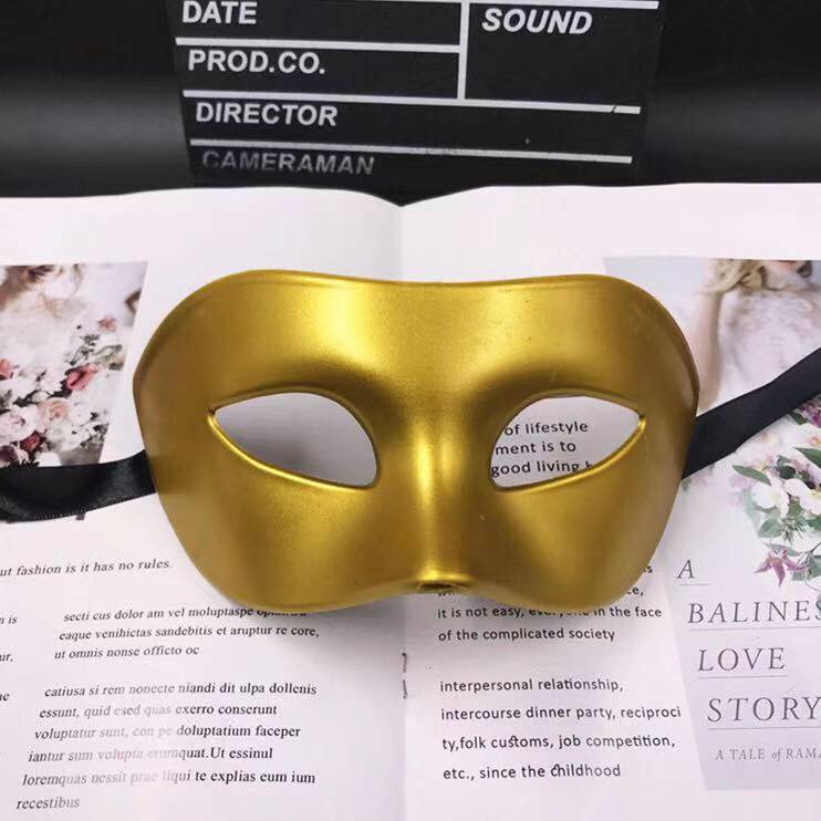 Halloween Mask Half Face Men Zoro Ancient Style Mask Adult Masquerade ...