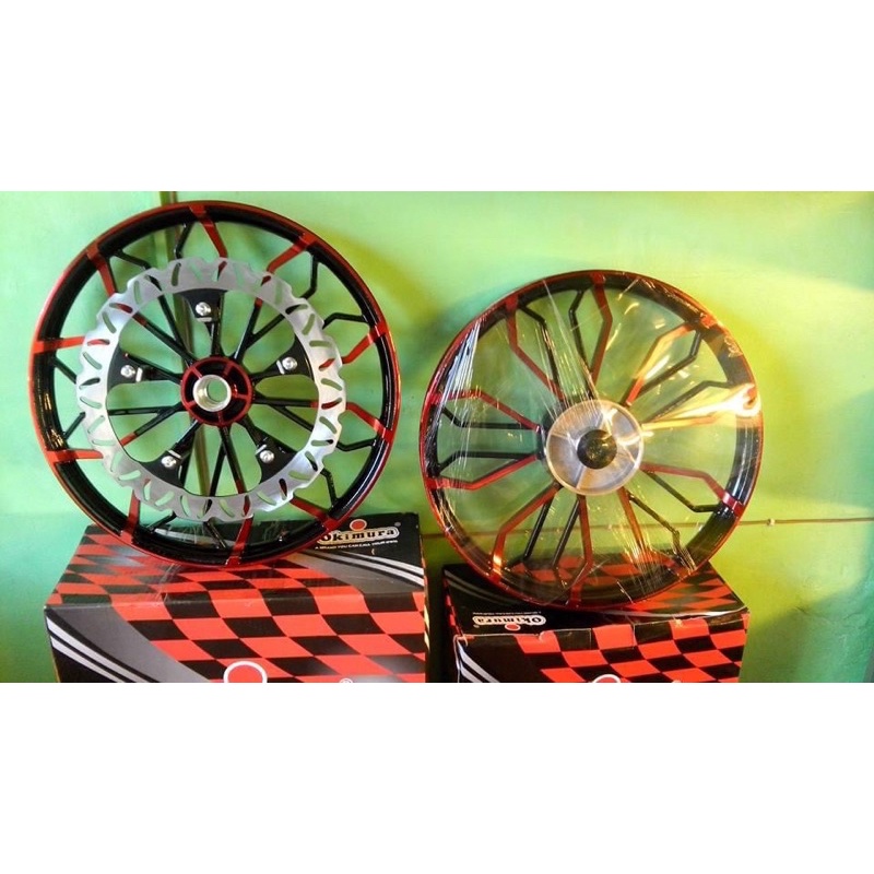 MAGS XRM 125 carb/FI/wave100r/w125- front/rear mags included bearing ...