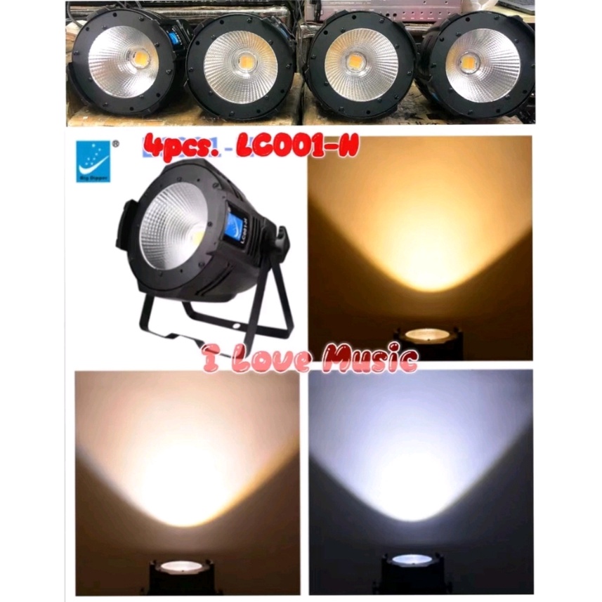 Big Dipper LP001 new version (4pcs) 3W 54 RGBW LED Par Light Stage ...