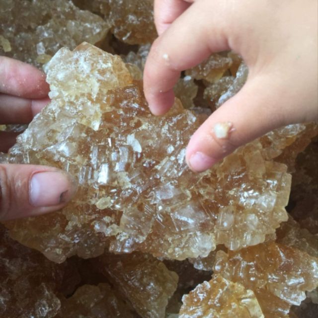 1kg of Nghe An brown rock sugar, naturally crystallized from unbleached ...