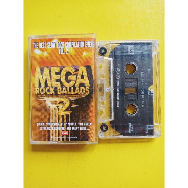 Mega ROCK BALLADS 2 Cassette | Shopee Philippines