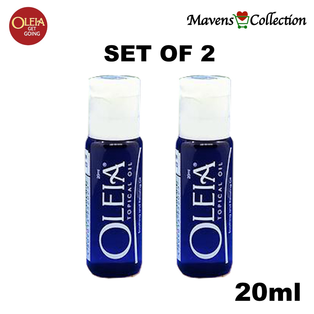 Oleia Topical Oil 20ml (SET OF 2 PROMO) (Lavender / Peppermint ...