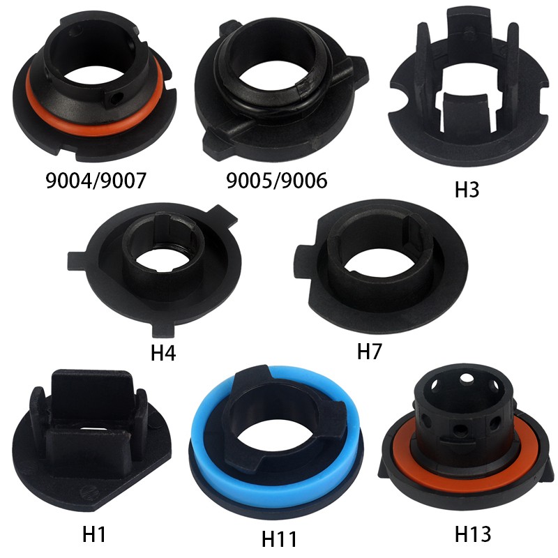1 Pcs LED Headlight Holder Adapter Holder For H4 / H1 / H11 / H7 / 9005 ...
