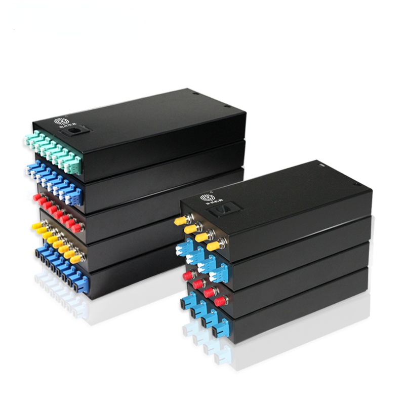 FTTH Fiber Optic Terminal Box 4 Core Single&Multi Mode SC-FC-ST-LC/UPC ...