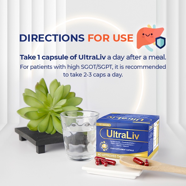 UltraLiv Food Supplement 100 caps | Shopee Philippines