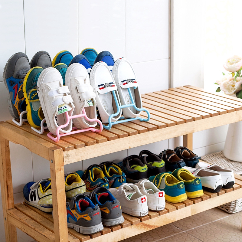 Ms.Wu Multifunctional Two-In-One Can Stand Children Storage Shoe Rack ...