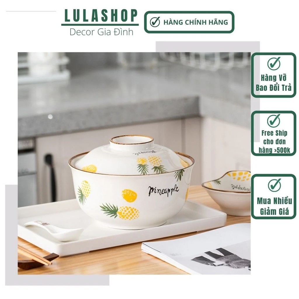 Ceramic rice bowl, ceramic rice bowl with strawberry pattern | Shopee ...