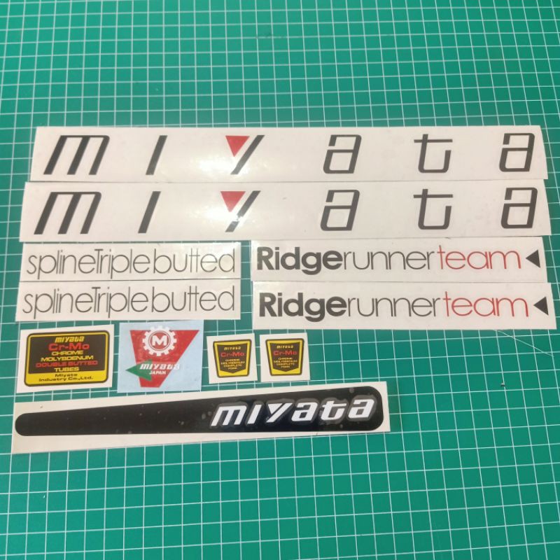 Miyata reducer bicycle sticker | Shopee Philippines