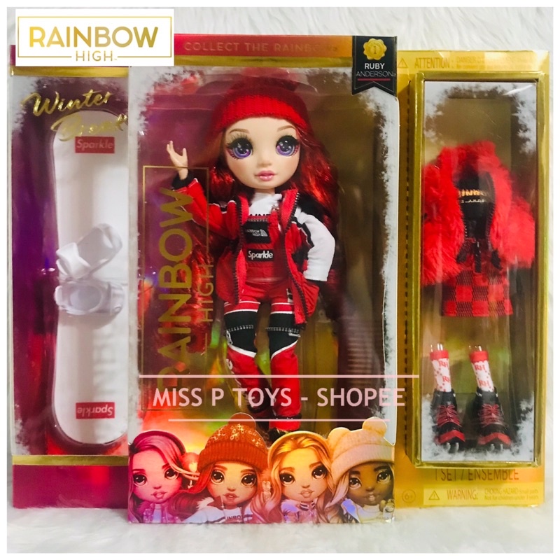 RAINBOW HIGH Winter Break: Ruby Anderson Doll | Shopee Philippines