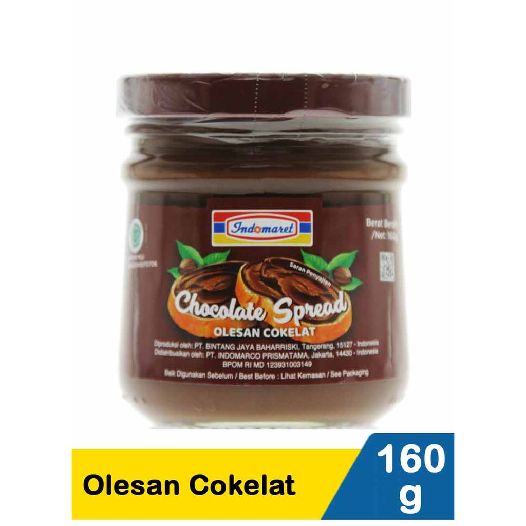 Indomaret Spread Chocolate 160G | Shopee Philippines