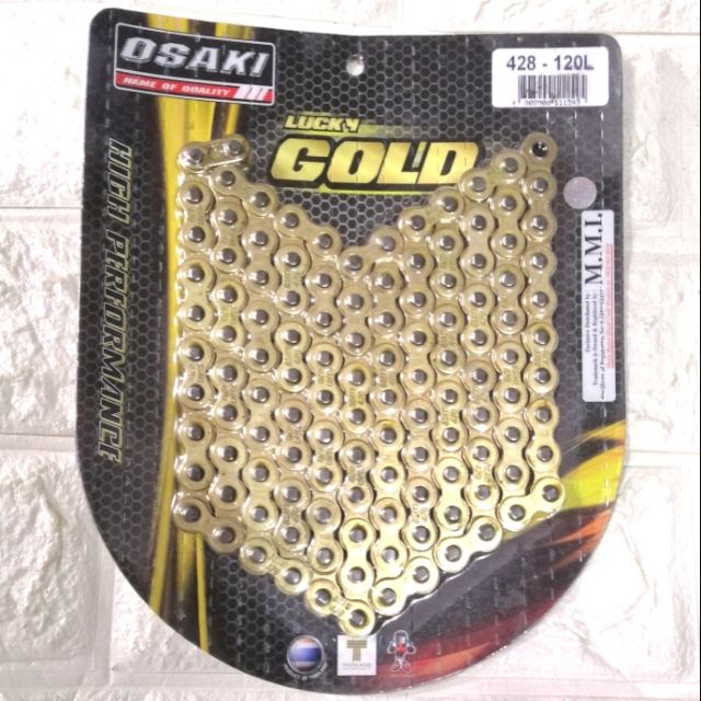 OSAKI GOLD CHAIN (428 120L) | Shopee Philippines