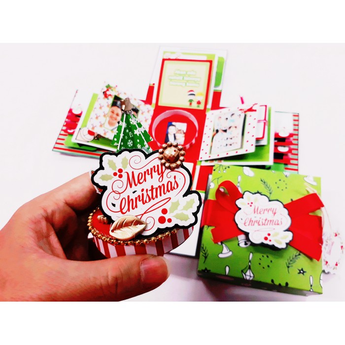 Explosion box Christmas exploding box Christmas | Shopee Philippines