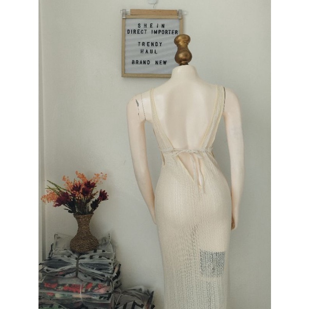 TRENDY HAUL transparent sexy fishnet crochet | Shopee Philippines