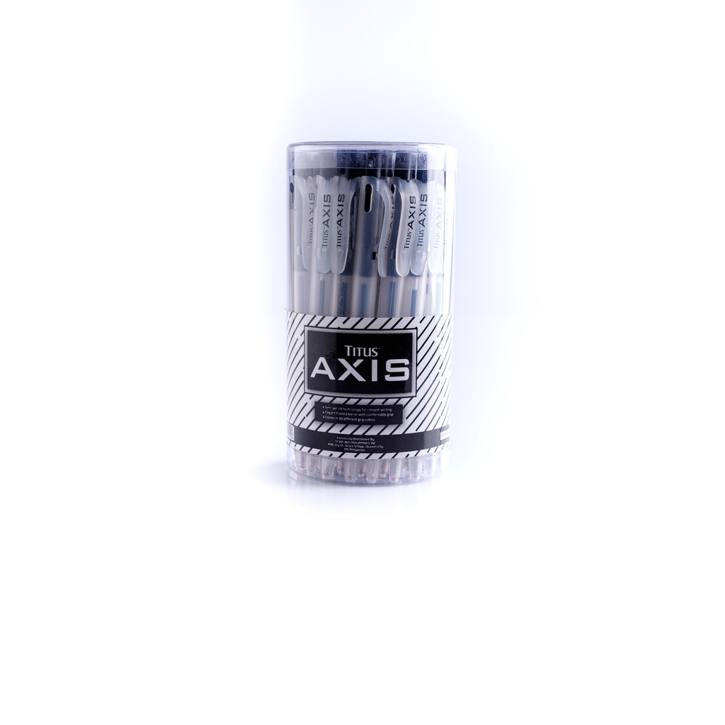 25pcs Titus Axis Ballpen (Black Ink Only) | Shopee Philippines