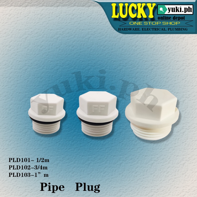 PPR PIPE PLUG PLAIN PIPE FITTINGS (1/2M , 3/4M , 1"M ) | Shopee Philippines