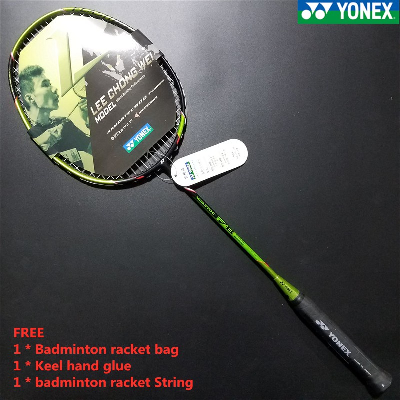 Free String and Grip) Original YONEX VOLTRIC FB Raket badminton Carbon ...