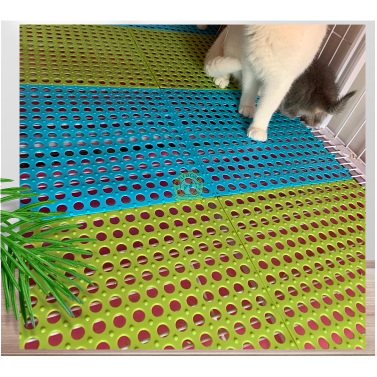 Small pet animal cage anti slip mat for rabbit cage mat (can cut and ...