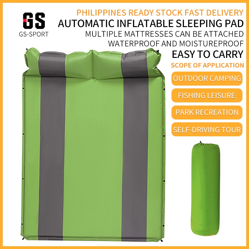 Outdoor Automatic Inflatable Mat Portable Waterproof Folding Sleeping ...