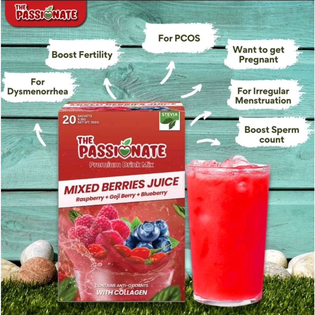 The Passionate Mixed Berries - For Fertility, Pregnancy and ...