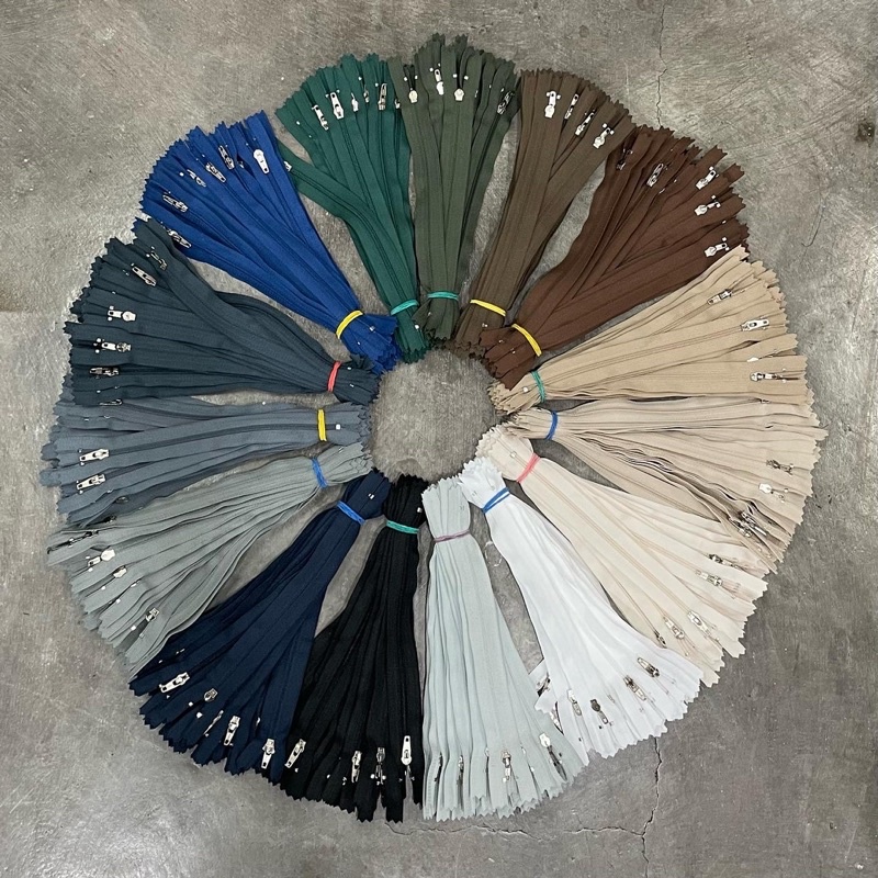 8” YKK Steelhead Zipper Uniform Pants Zipper (Per Piece) | Shopee ...