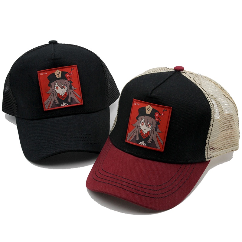 Hu Tao baseball cap Genshin Impact hat Cosplay Game Shade Hats Ladies ...