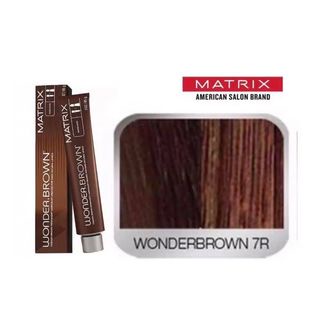[With Freebie] Matrix Wonder Brown Hair Color 7R (90g) | Shopee Philippines