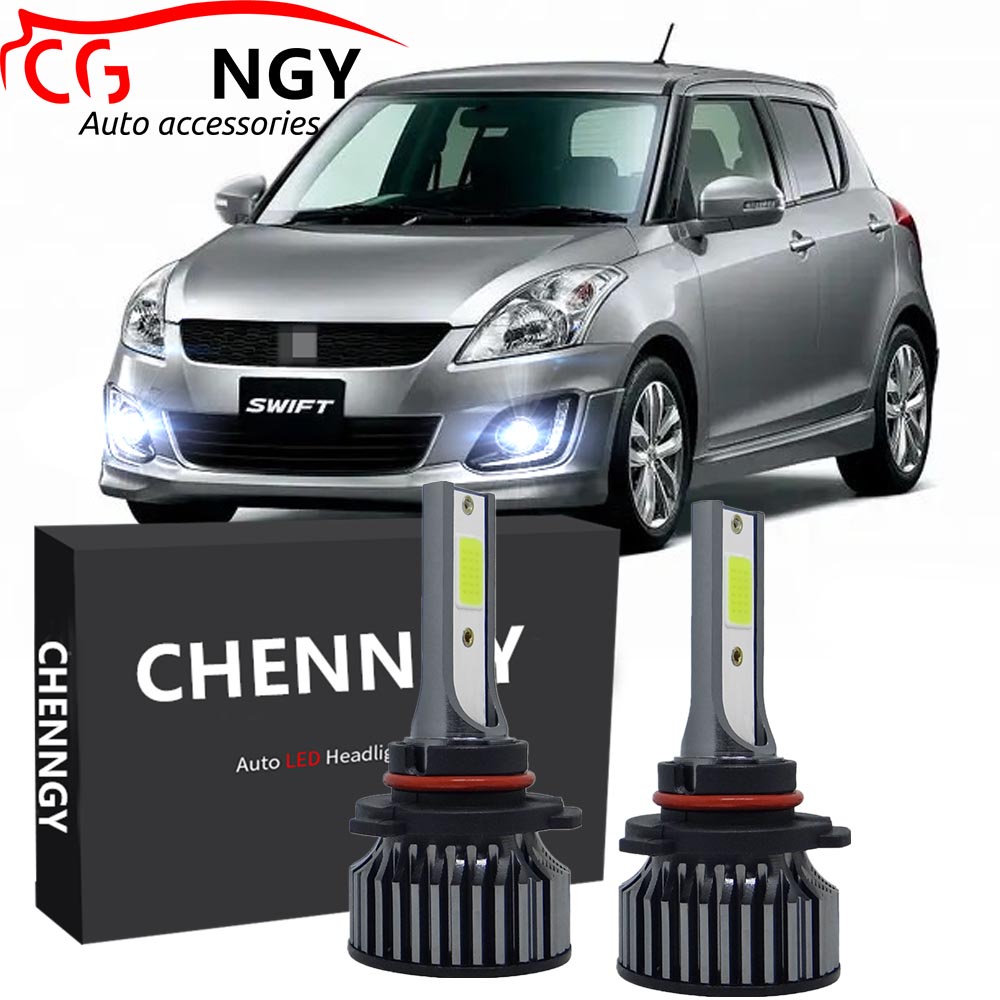 FOR Suzuki Swift 2008 - 2019 - 6000K Combo LED Front Fog Lamp Light Kit ...
