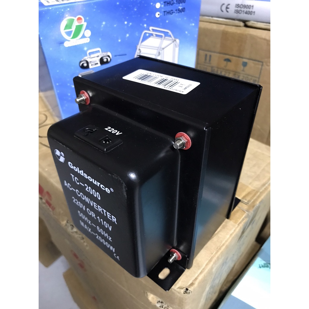 Goldsource TC-2000 Step Up Step Down Transformer 2000 Watts | Shopee ...
