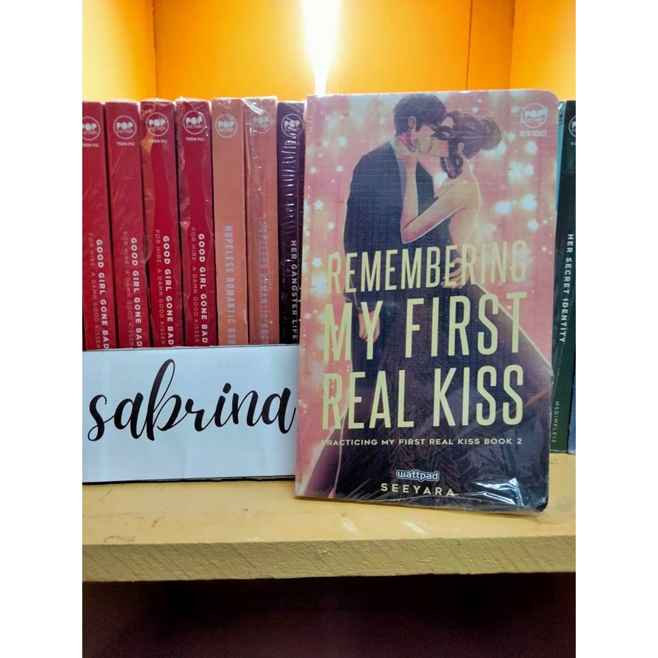 Remembering my first real kiss, Wattpad popfiction books | Shopee Philippines