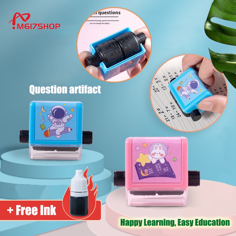 Artifact Addition/subtraction Seal number rolling stamp Students Within ...