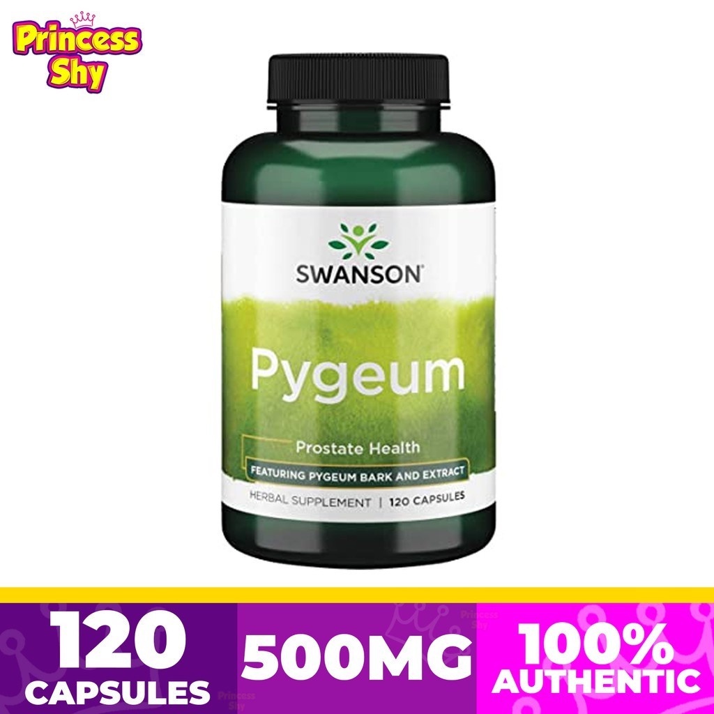 Swanson Pygeum Bark & Extract 426mg per capsule 120 capsules | Shopee ...