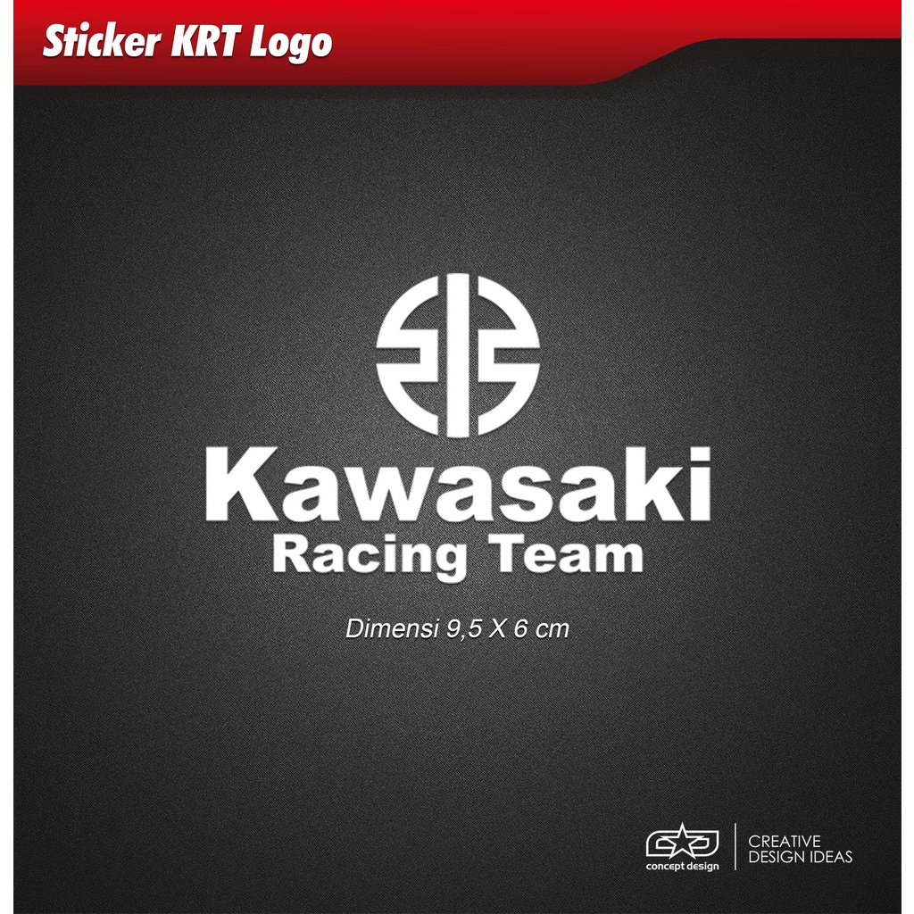 Kawasaki Racing Team Logo Sticker | Shopee Philippines