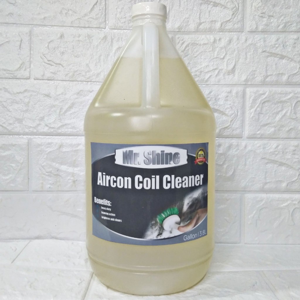 Aircon Coil Cleaner (Gallon) (Mr. Shine) | Shopee Philippines