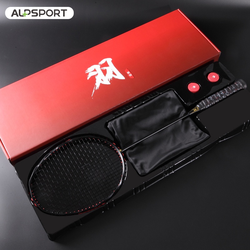 ♀ALP V5-MH twsit bump frame 5U G5 100% carbon fiber badminton racket ...