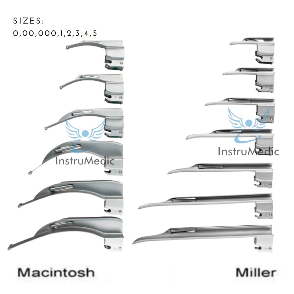 INSO@LARYNGOSCOPE BLADE / Blades (MAC/MILLER) | Shopee Philippines