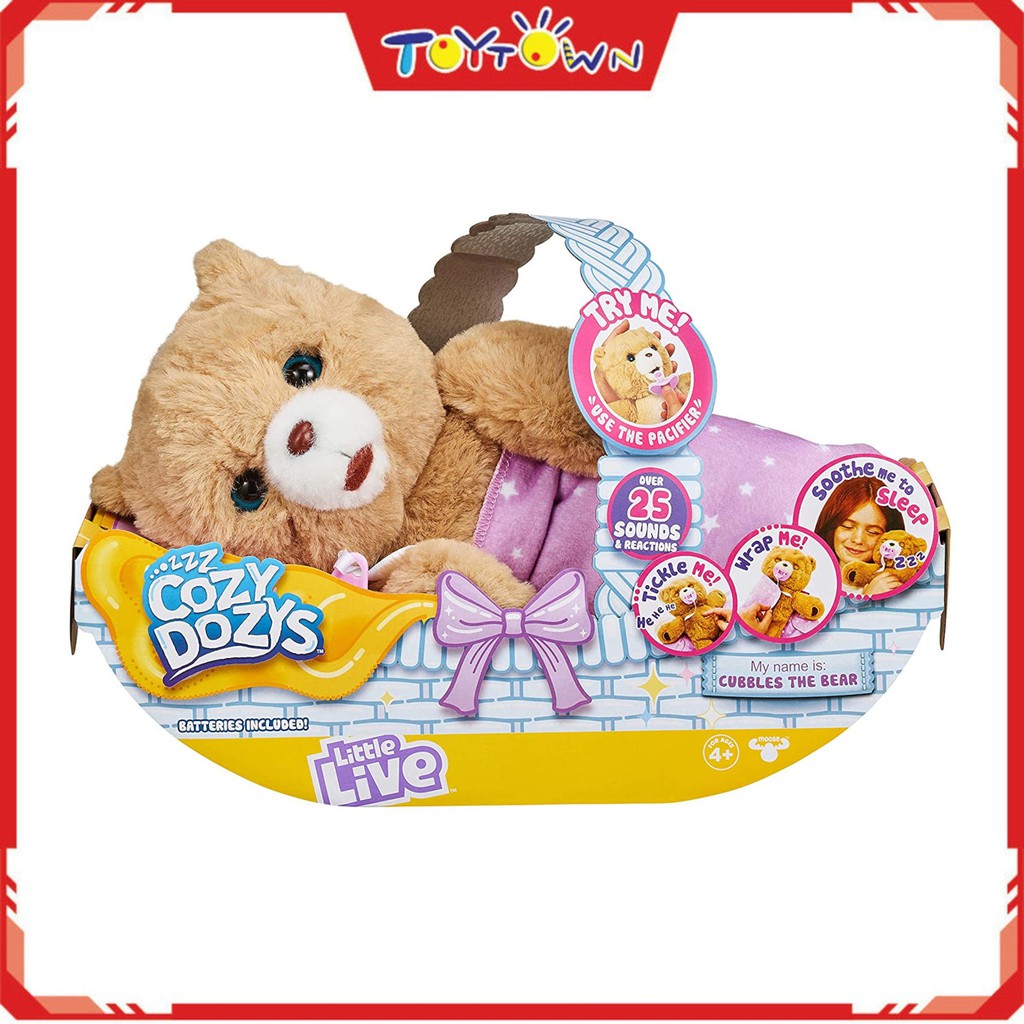Little Live Cozy Dozys Cubbles The Bear Shopee Philippines