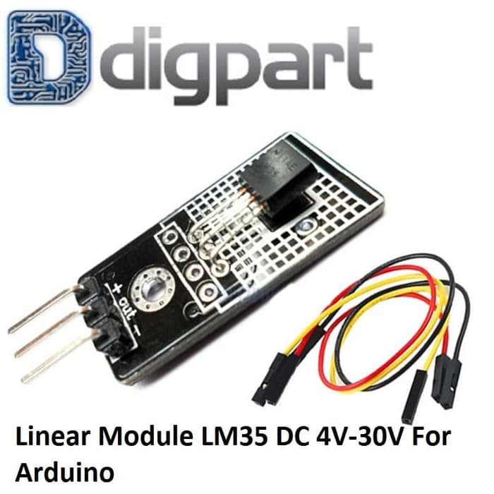 LM35D Digital Temperature Sensor Module LM35 DC 4V-30V For Arduino | Shopee Philippines