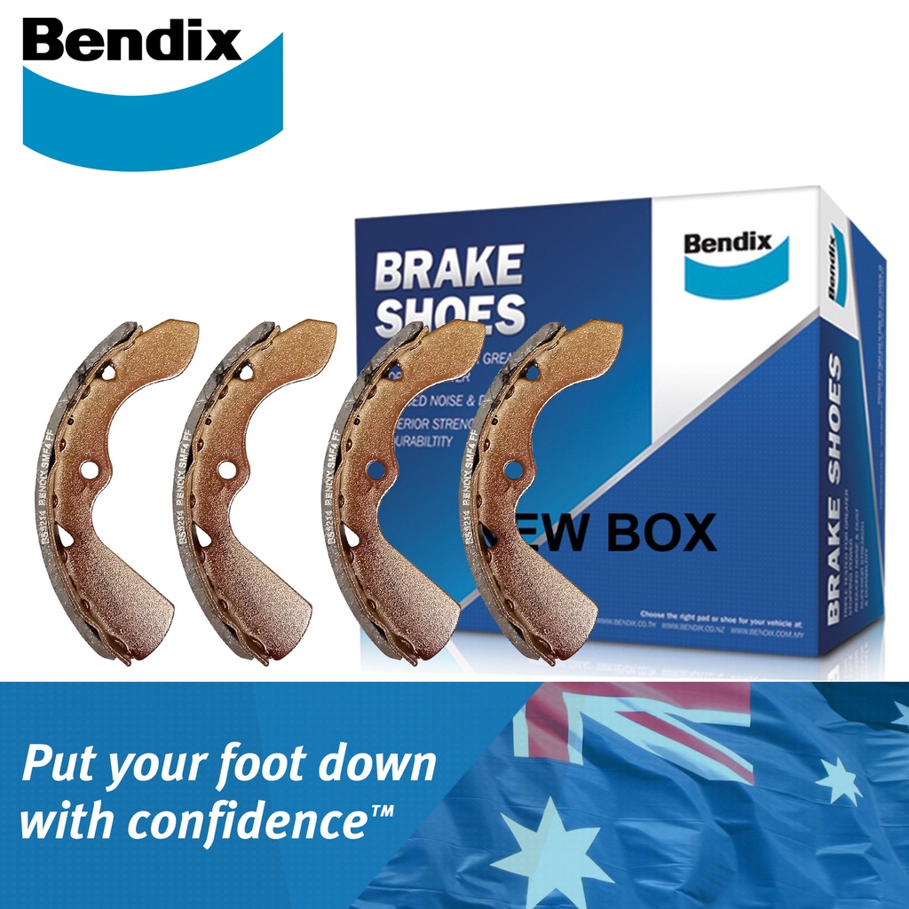 Bendix Brake Shoe DS9918/BS5214 Set for Suzuki Multicab 1985-1989 ...