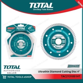 TOTAL Ultrathin Diamond Disc 4''Universal TAC2131051HT Diamond Cutting ...