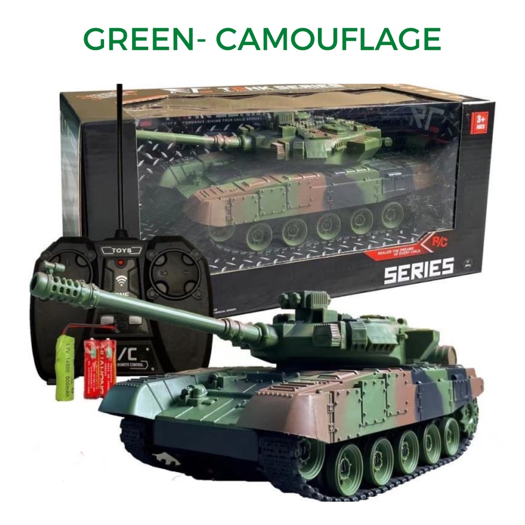 2.4G RC Toys Army Tank Battle Military Remote Control Tank Toy with ...