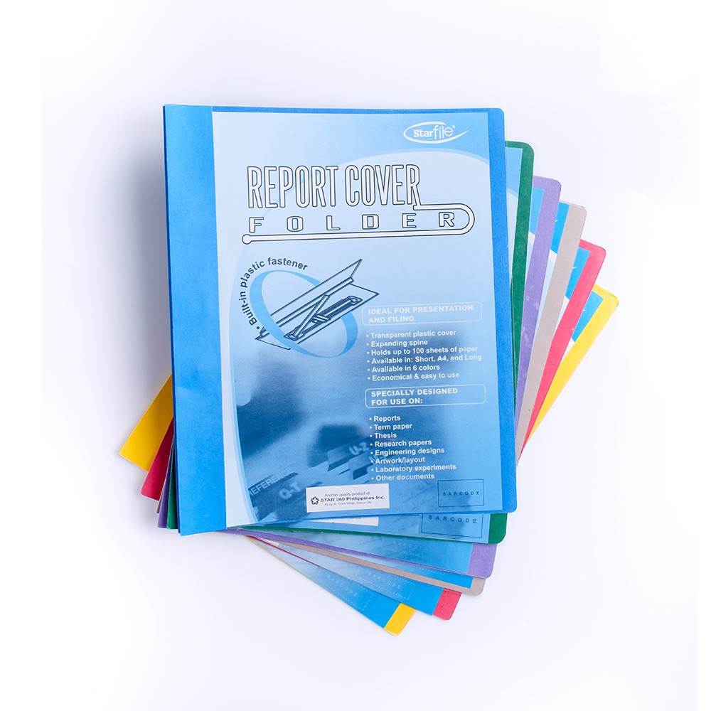 Starfile Report Cover Folder - (15 or 25 pieces/pack) | Shopee Philippines